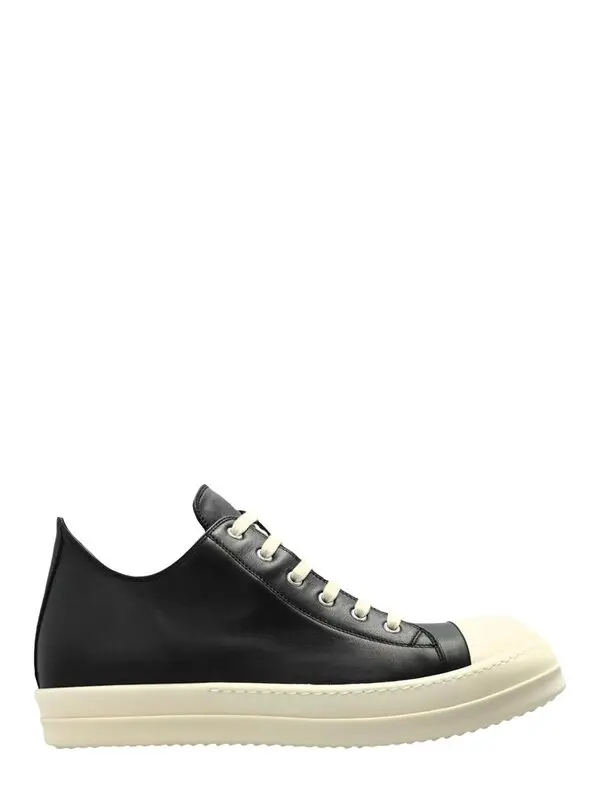 Rick Owens Ramones Low Top Sneakers - Black