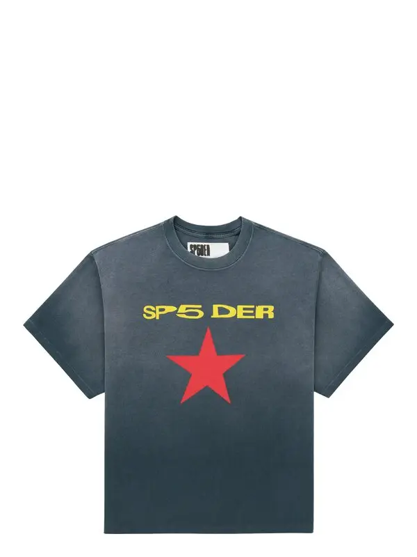 SP5DER Star Tee - Black