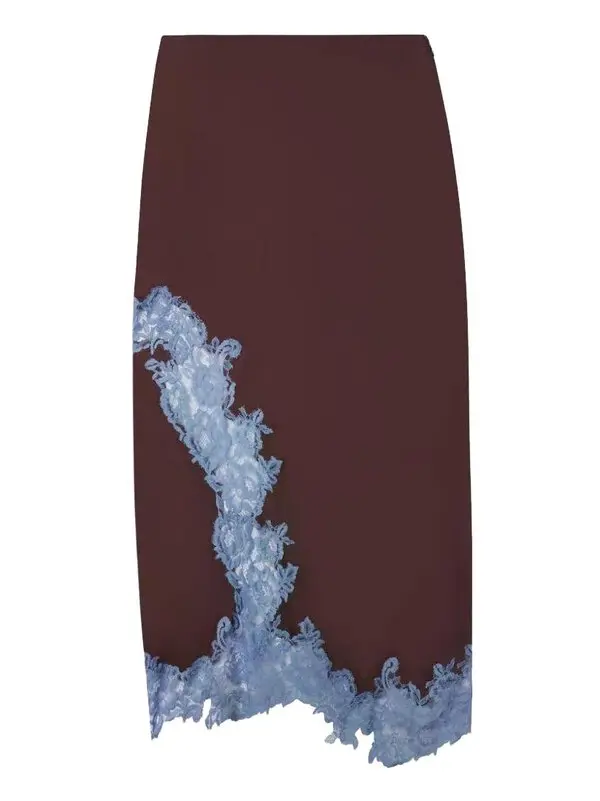 A.L.C. Olivia Midi Skirt - Brown