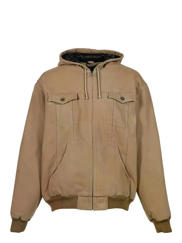 EGONLAB Hooded Pocket Jacket - Brown