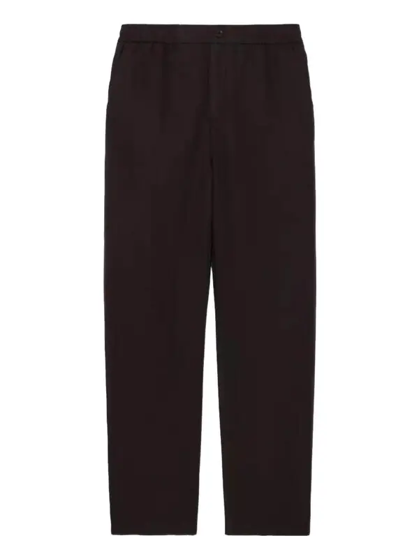 Lacoste Elasticated Trousers - Brown