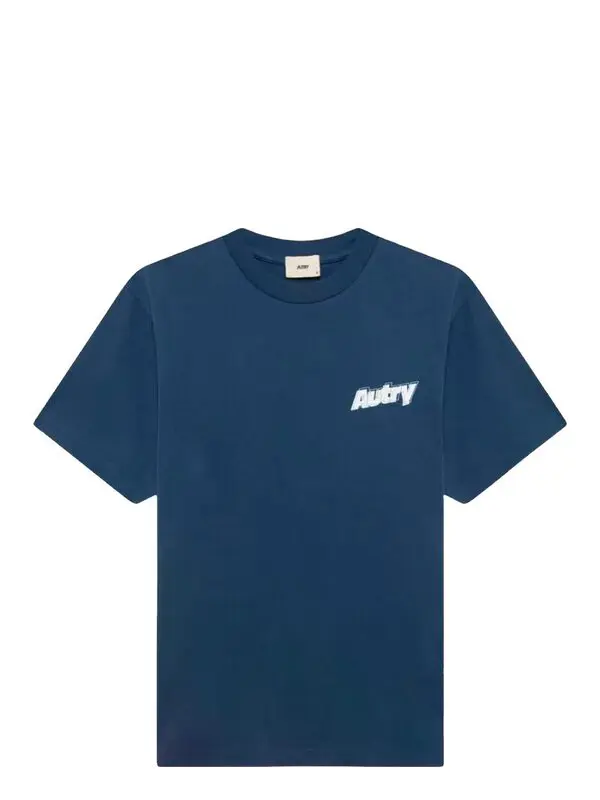 AUTRY Double Logo T-shirt - Blue