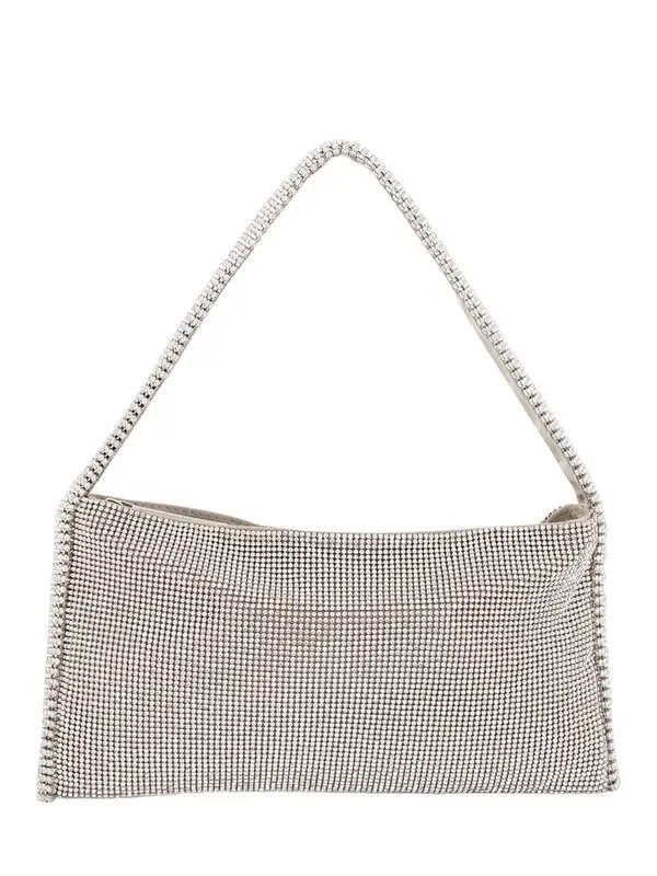 Benedetta Bruzziches Your Best Friend La Grande Shoulder Bag - Silver