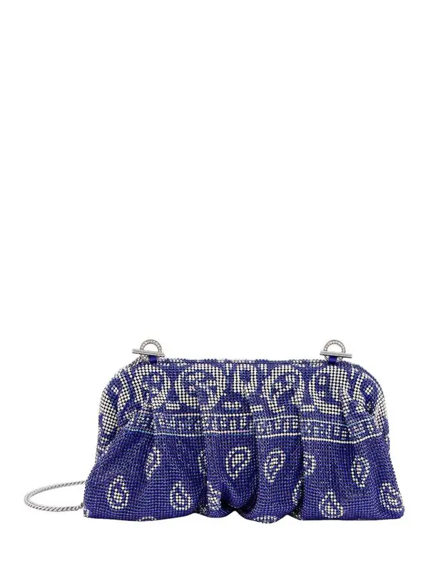 Benedetta Bruzziches Bandana Venus La Grande Clutch - Blue