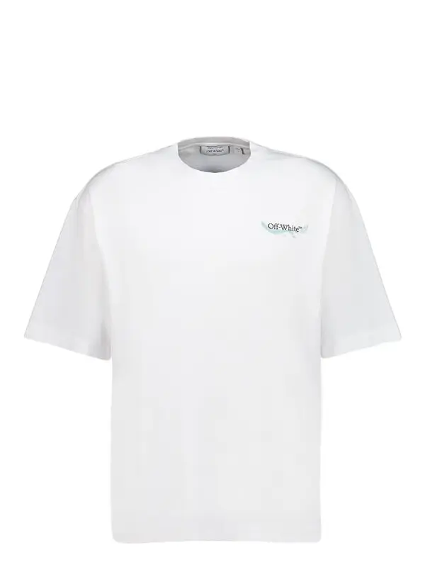 Off-White Moon Skate Graphic T-shirt - White