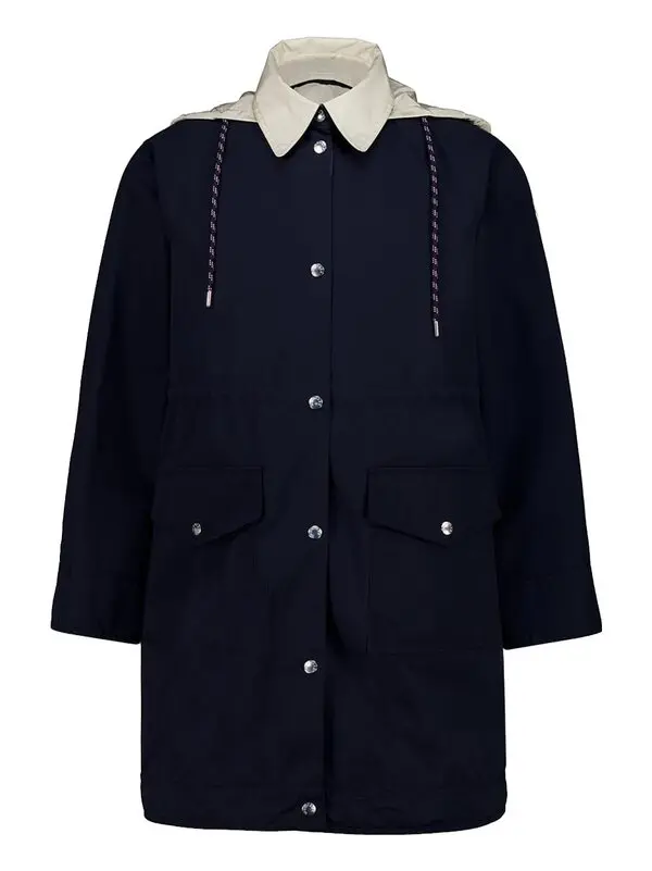 Moncler 3-in-1 Hooded Down Jacket - Blue