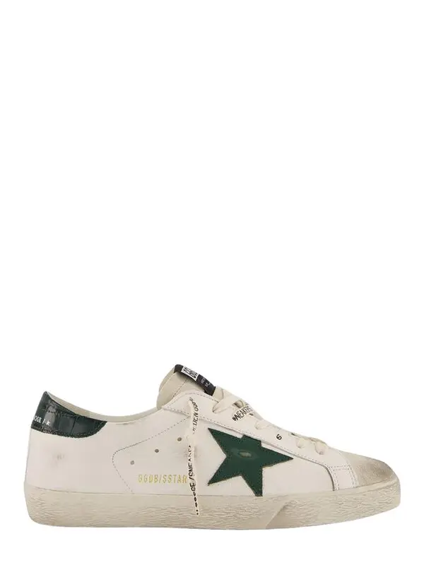 GOLDEN GOOSE Superstar Leather Sneakers - White