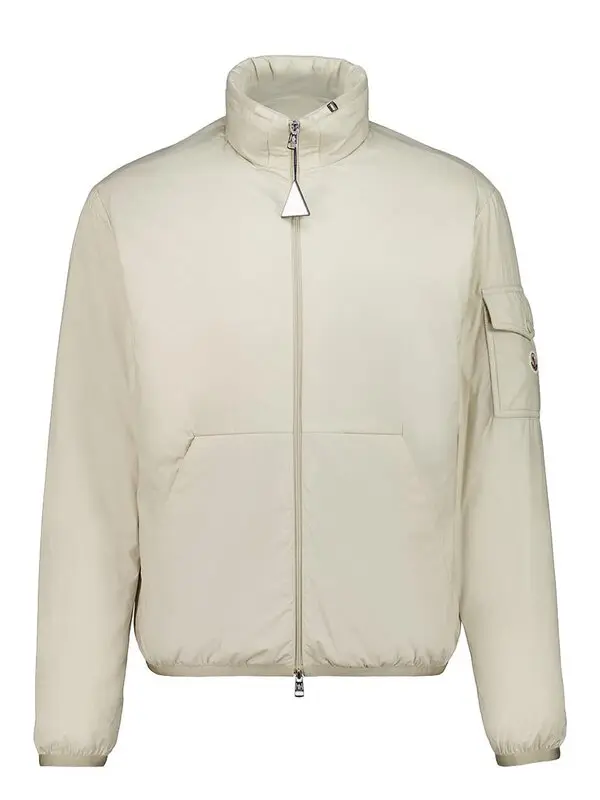 Moncler Light Breezes Short Padded Jacket - Beige