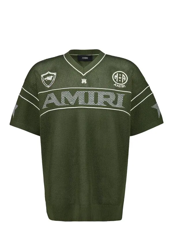 Amiri Dark Sage Sport Jersey - Green