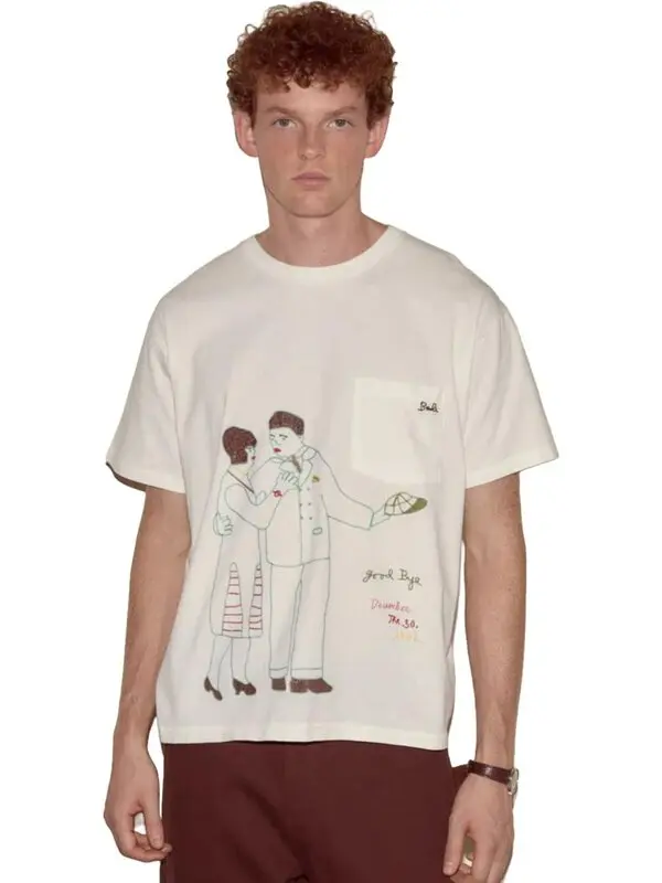 BODE Companion T-shirt - Cream