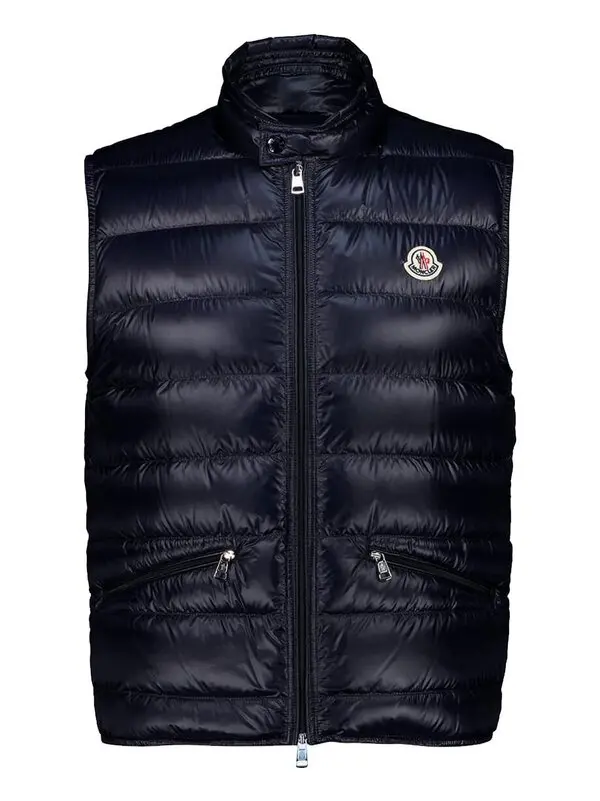 Moncler Down Gilet - Blue