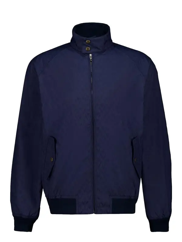 Valentino Garavani Cotton Bomber Jacket - Blue