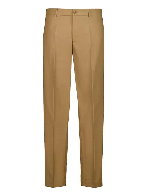 Moncler Technical Cotton Blend Trousers - Beige