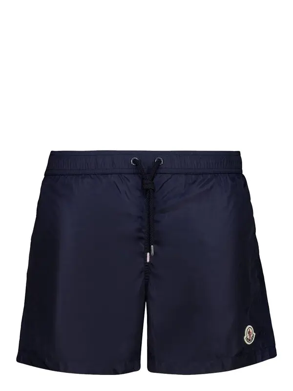 Moncler Nylon Swim Shorts - Blue