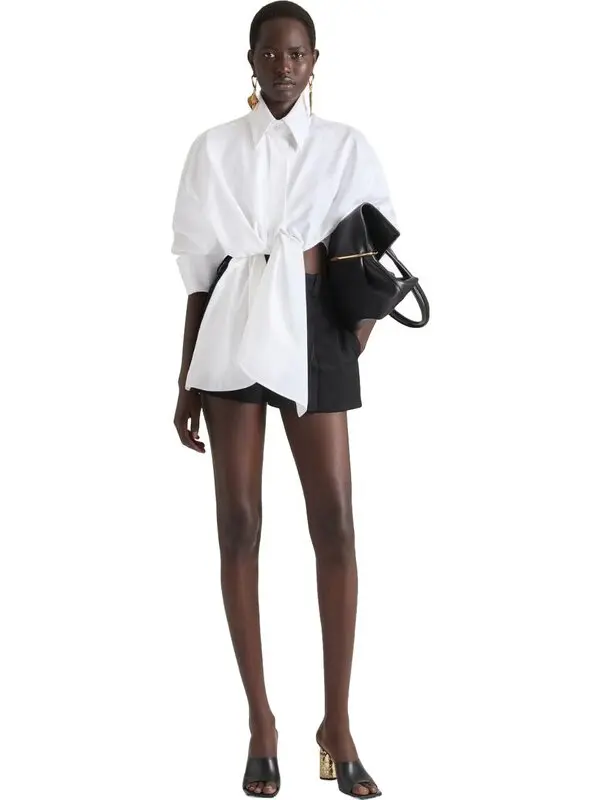 Givenchy Pinch Squeezed Horizontal Tote - Black