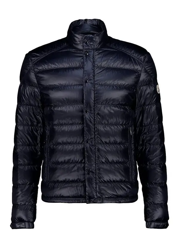 Moncler Selves Short Down Jacket - Blue