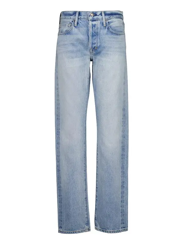 TOM FORD Straight-leg Denim Jeans - Blue