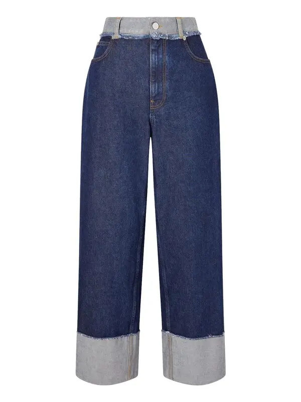 Marni High-rise Straight-leg Denim Jeans - Blue