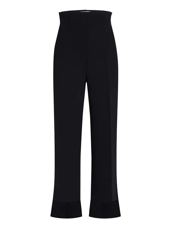 Khaite Rae Cigarette Pant - Black