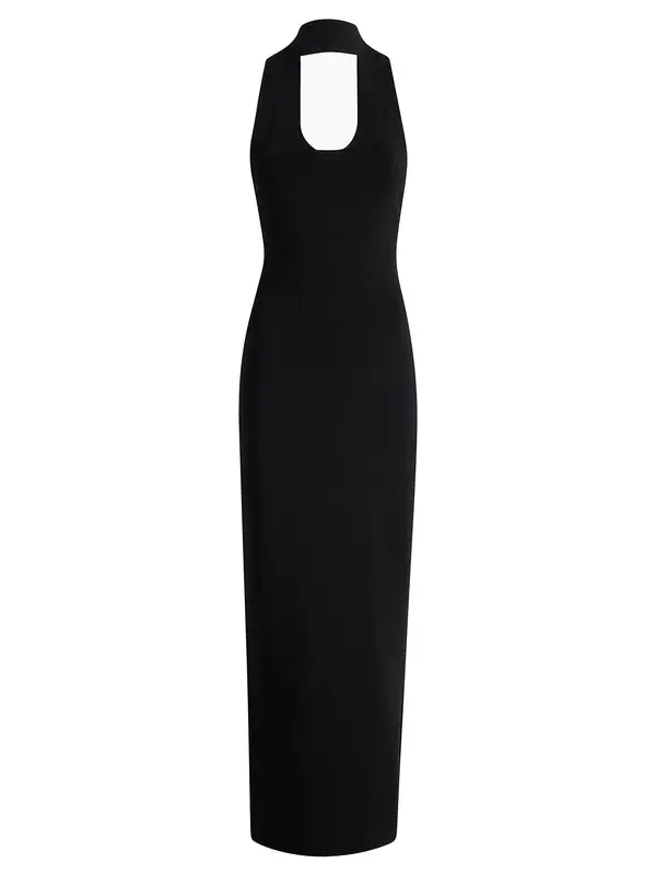 Khaite Mahi Knit Dress - Black