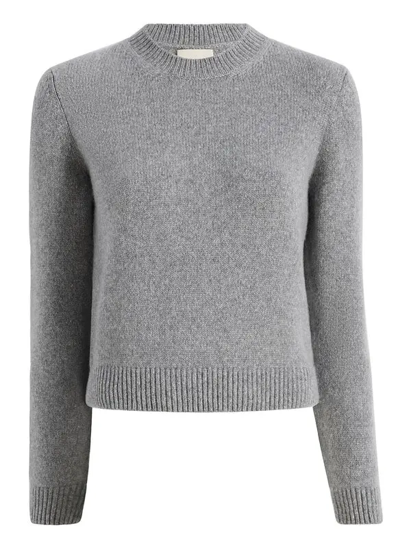 Khaite Leta Cashmere Sweater - Fog