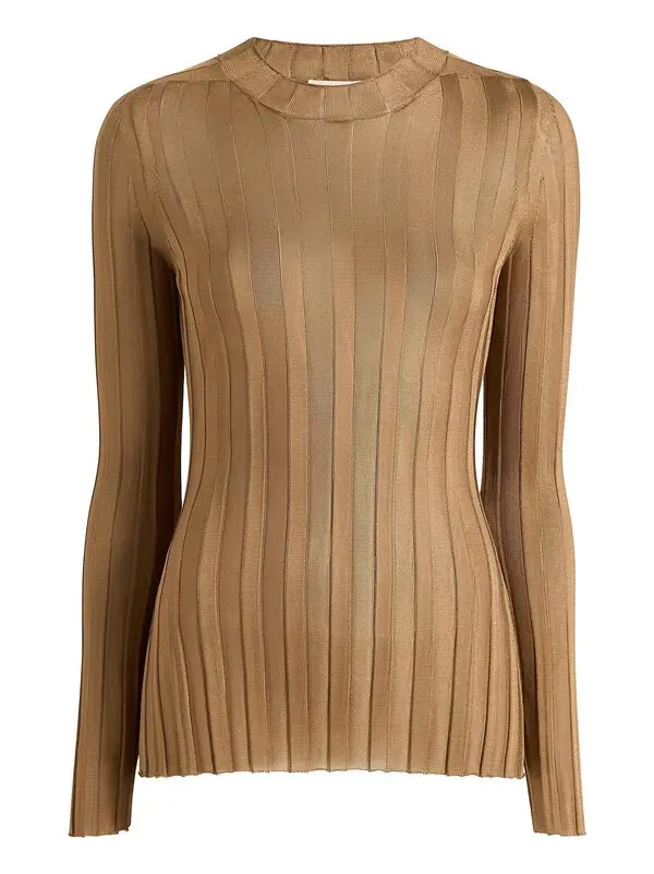 Khaite Knit Top - Carob