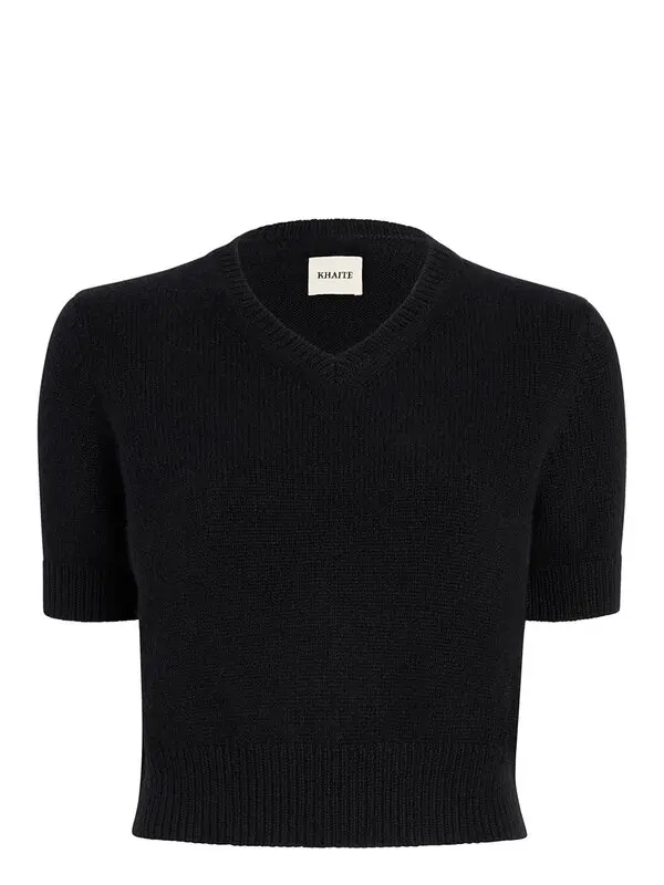 Khaite Jas Cashmere Pullover - Black