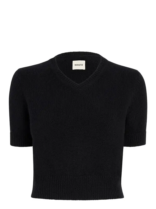 Khaite Jas Cashmere Pullover - Black