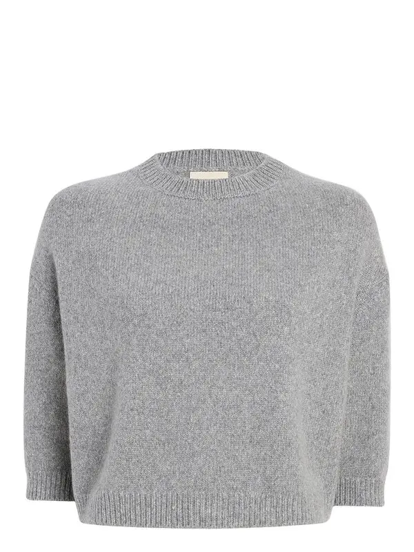 Khaite Sabina Cashmere Pullover - Fog