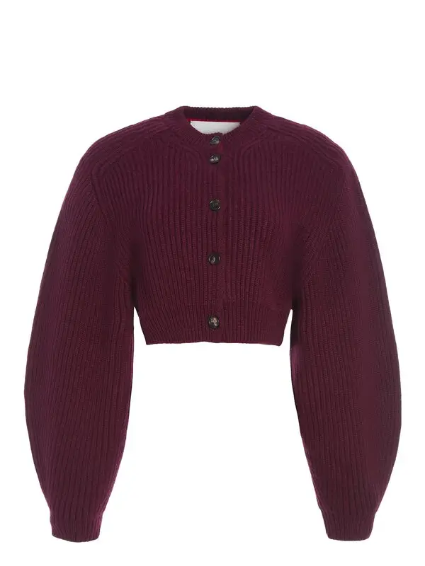 RÙADH The Cadogan Sweater - Burgundy