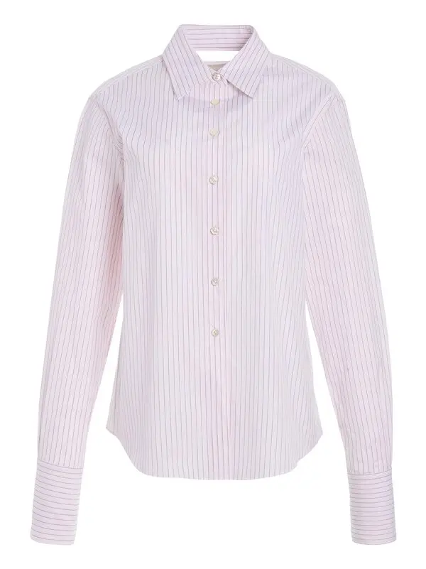 RÙADH The Calder Organic Cotton-blend Shirt - Stripe
