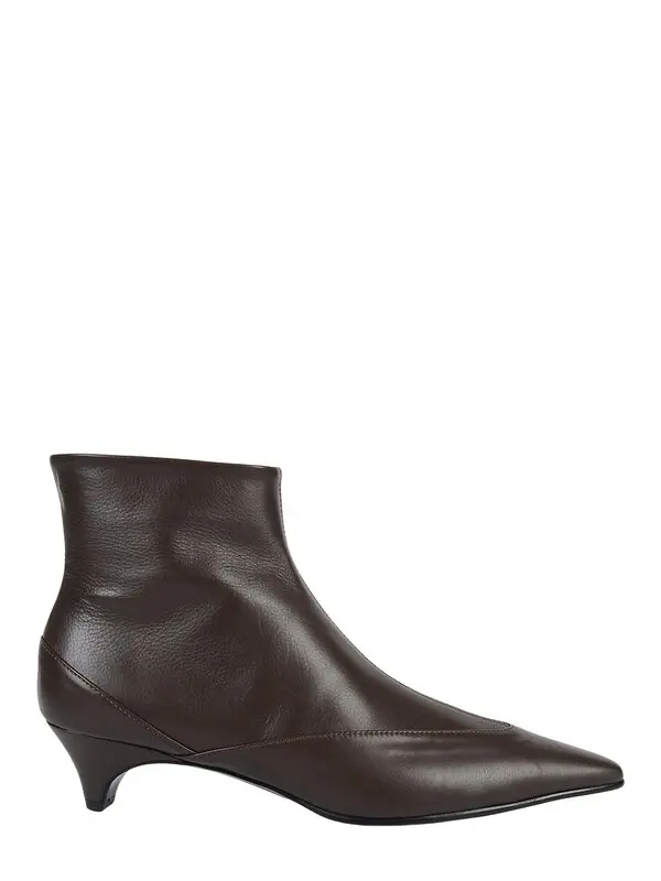 SALONDEJU Riye Ankle Boots - Brown