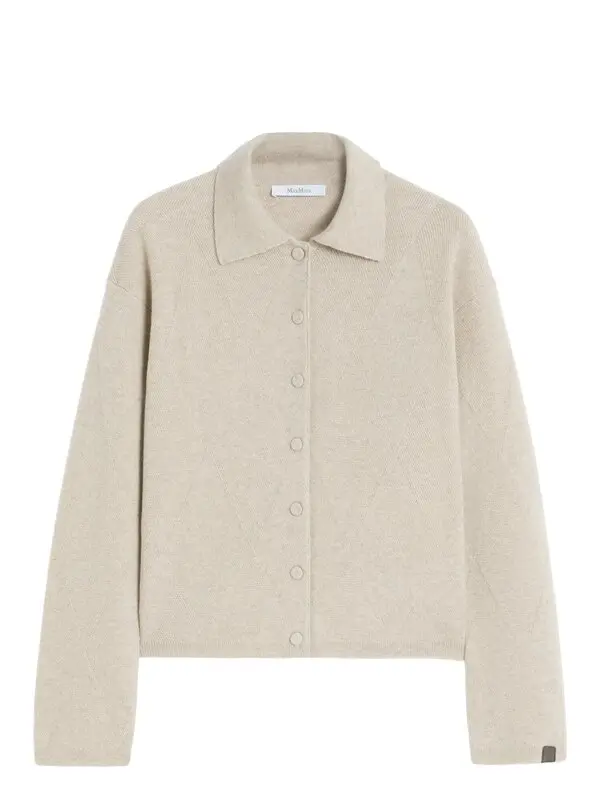 Max Mara Cashmere Cardigan - Tan