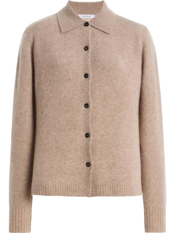 Max Mara Cashmere Cardigan - Tan