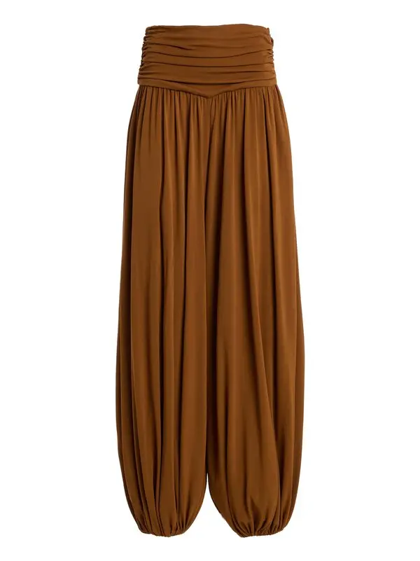 Françoise Nora Stretch Pants - Brown