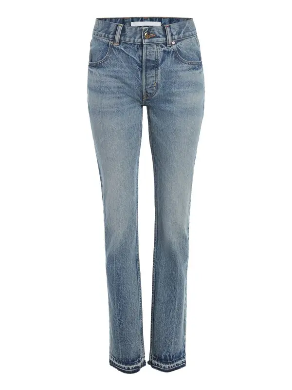 RÙADH The Olympia Cotton Jeans - Light Wash
