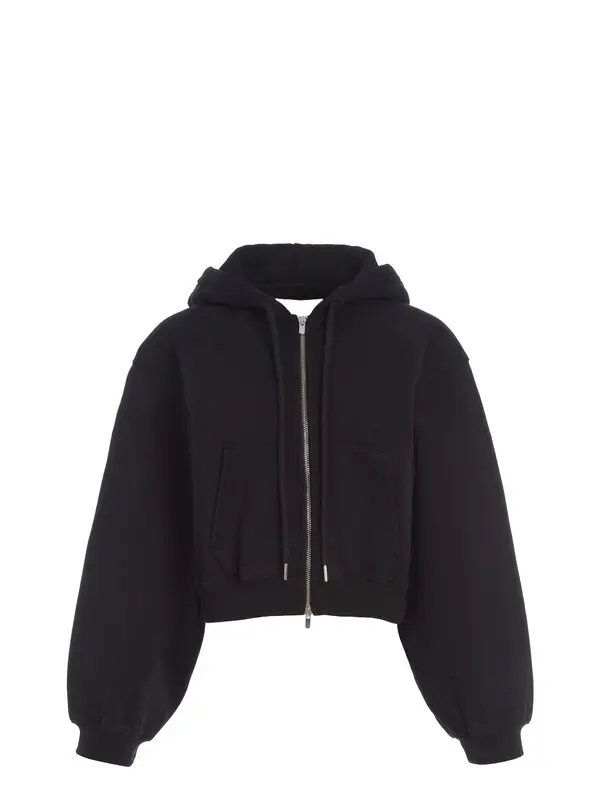 RÙADH Organic Cotton Augustine Hoodie - Black
