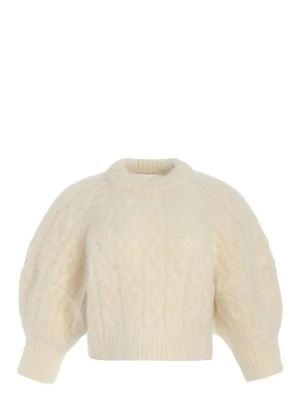 RÙADH The Chalmers Superkid Mohair-blend Sweater - Ivory
