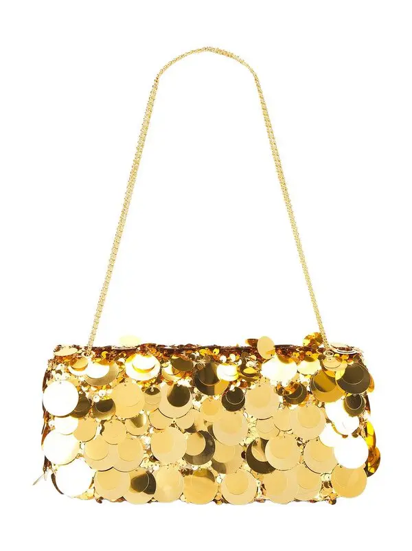 Rabanne Sac A Main Shoulder Bag - Gold
