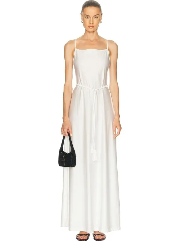 MARLIES GRACE Lua Open Side Dress - White