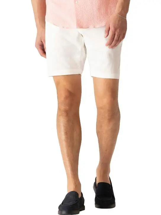 DEKE 8.5-inch Bermuda Shorts - White