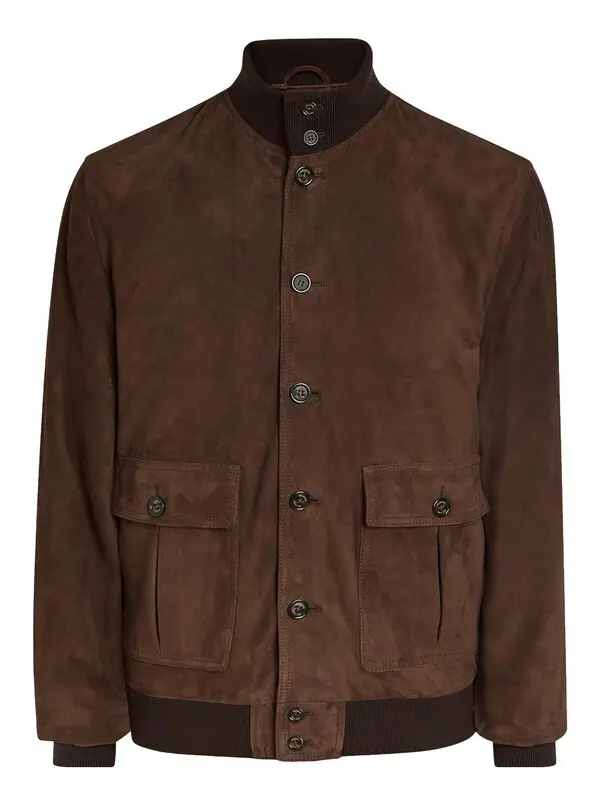 VALSTAR Ino Suede Jacket - Brown