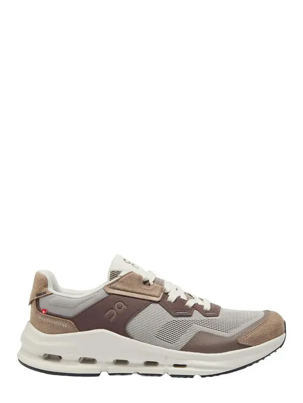 On Cloudnova Rift Panelled Sneakers - Grey