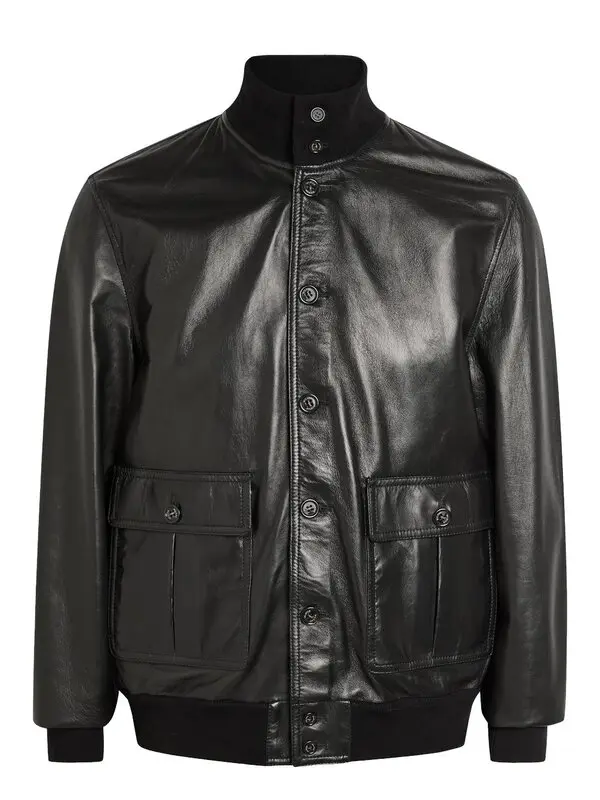 VALSTAR Valstarino Leather Jacket - Black