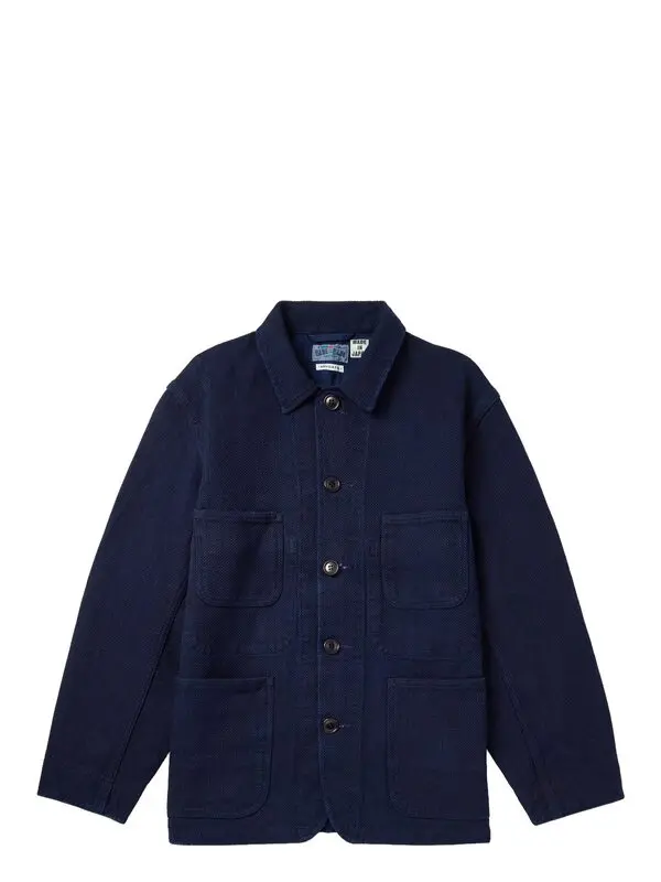 Blue Blue Japan Sashiko Cotton Jacket - Blue