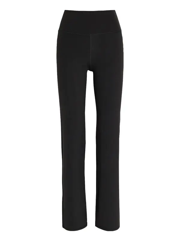Vuori Allthefeels Stretch-jersey Straight-leg Leggings - Black