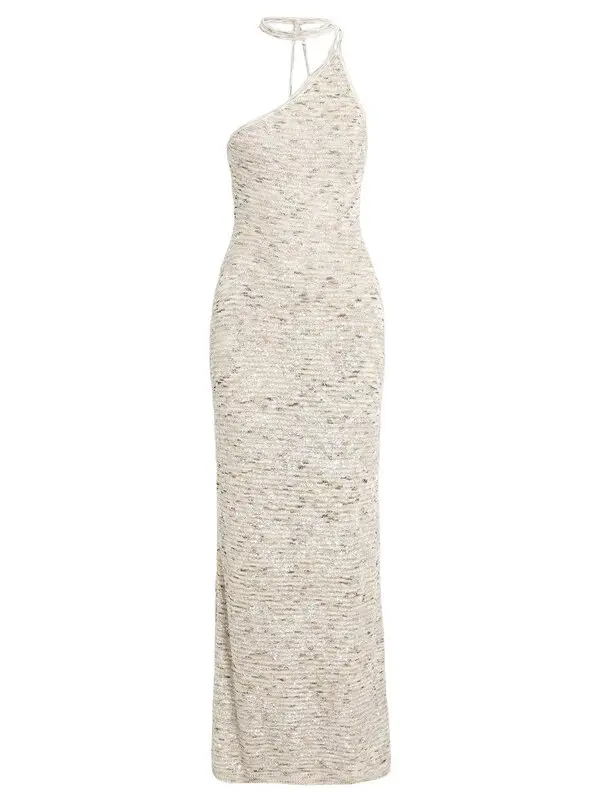 Missoni Sequin-embellished Crochet-knit Gown - White