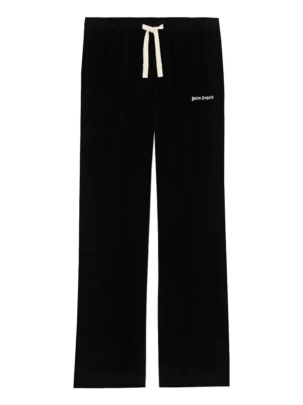 Palm Angels Cottoncorduroy Drawstring Pants - Black