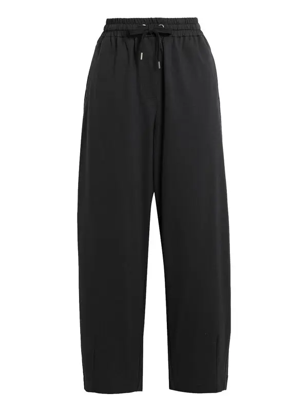 Brunello Cucinelli Cotton-blend Jersey Track Pants - Black