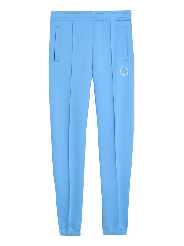 Dunhill Striped Jersey Track Pants - Light Blue